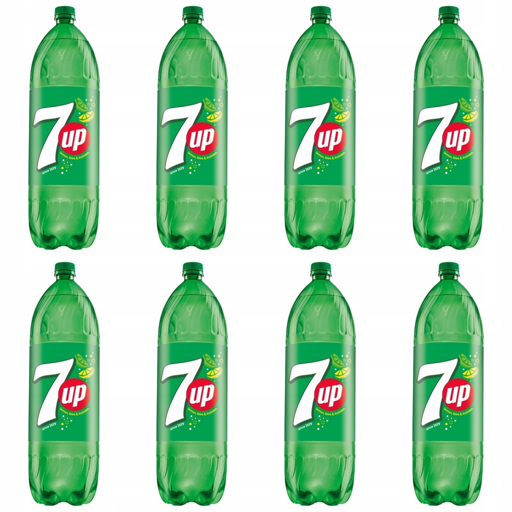 7UP 8x2,25l napój gazowany cytryna-limonka - 12485265666 - oficjalne archiwum Allegro