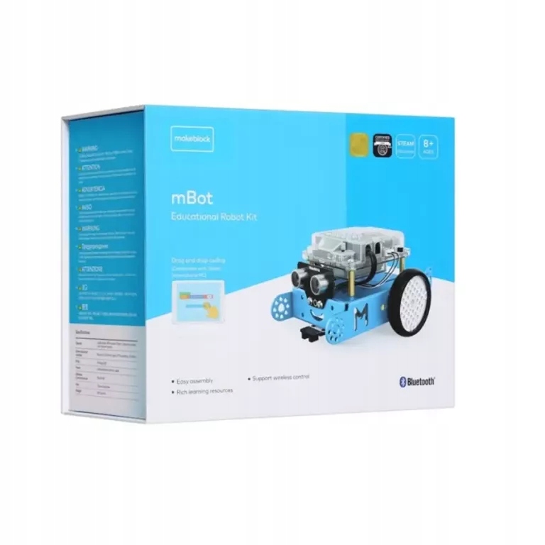 ROBOT MAKEBLOCK MBOT V1.2-BLUETOOTH VERSION-BLUE- - 13242513631 - oficjalne archiwum Allegro