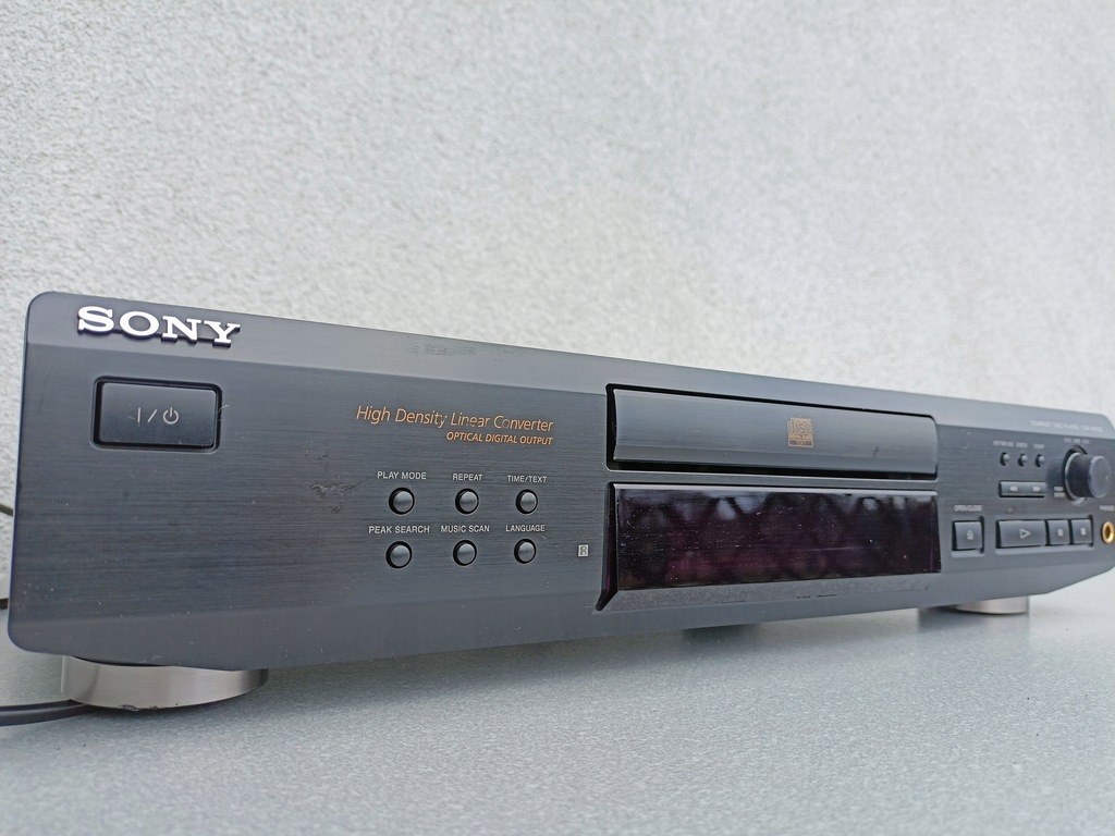 Odtwarzacz CD SONY CDP-XE520 czarny - 13379500481 - oficjalne archiwum Allegro