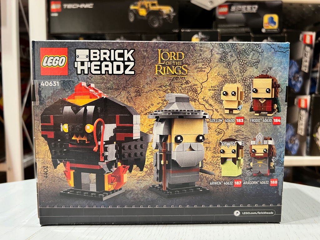 Купить LEGO BrickHeadz 40631 Гэндальф Серый и Балрог: отзывы, фото и характеристики на Aredi.ru ...
