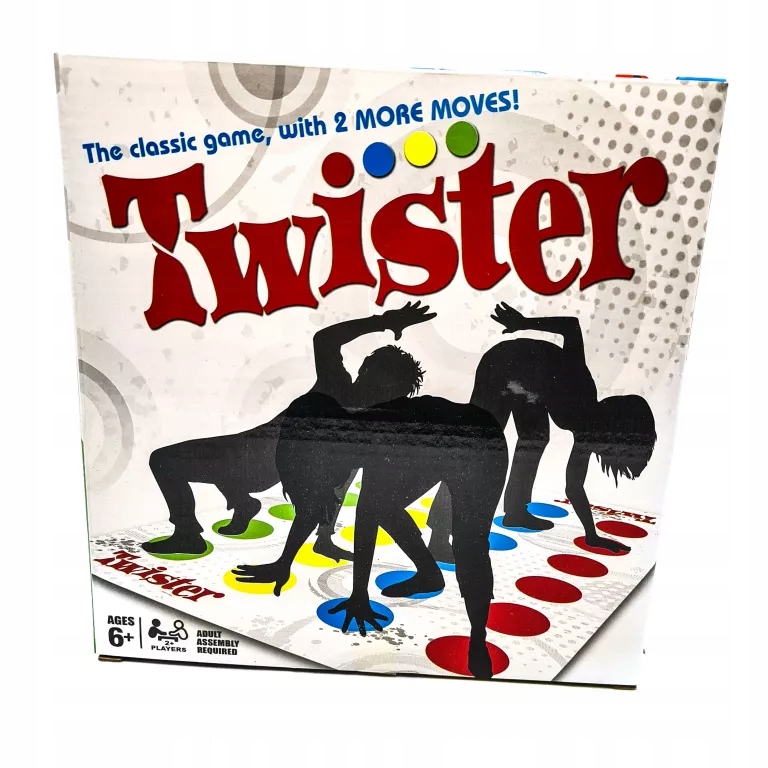 TWISTER GRA TOWARZYSKA ZRĘCZNOŚCIOWA IMPREZOWA - 12935433458 ...