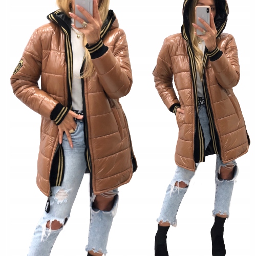 POLWAR ZIMOWA KURTKA SHEEN DESIGNERSKA CAMEL 36 sale %%% - 11157664589 ...