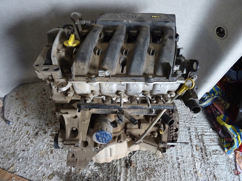 SILNIK RENAULT KANGOO II 1.6 16V K4M K834 159 TYS - 11705401327 - oficjalne archiwum Allegro