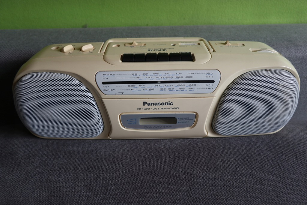 RADIOMAGNETOFON PANASONIC RX-FS 430 - 12935599015 - oficjalne archiwum ...