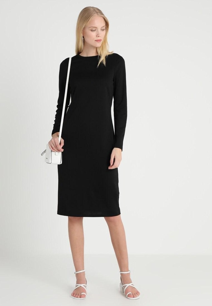 ZALANDO ESSENTIALS SUKIENKA PROSTA CZARNA 36 1ZAF - 11969904943 - oficjalne archiwum Allegro