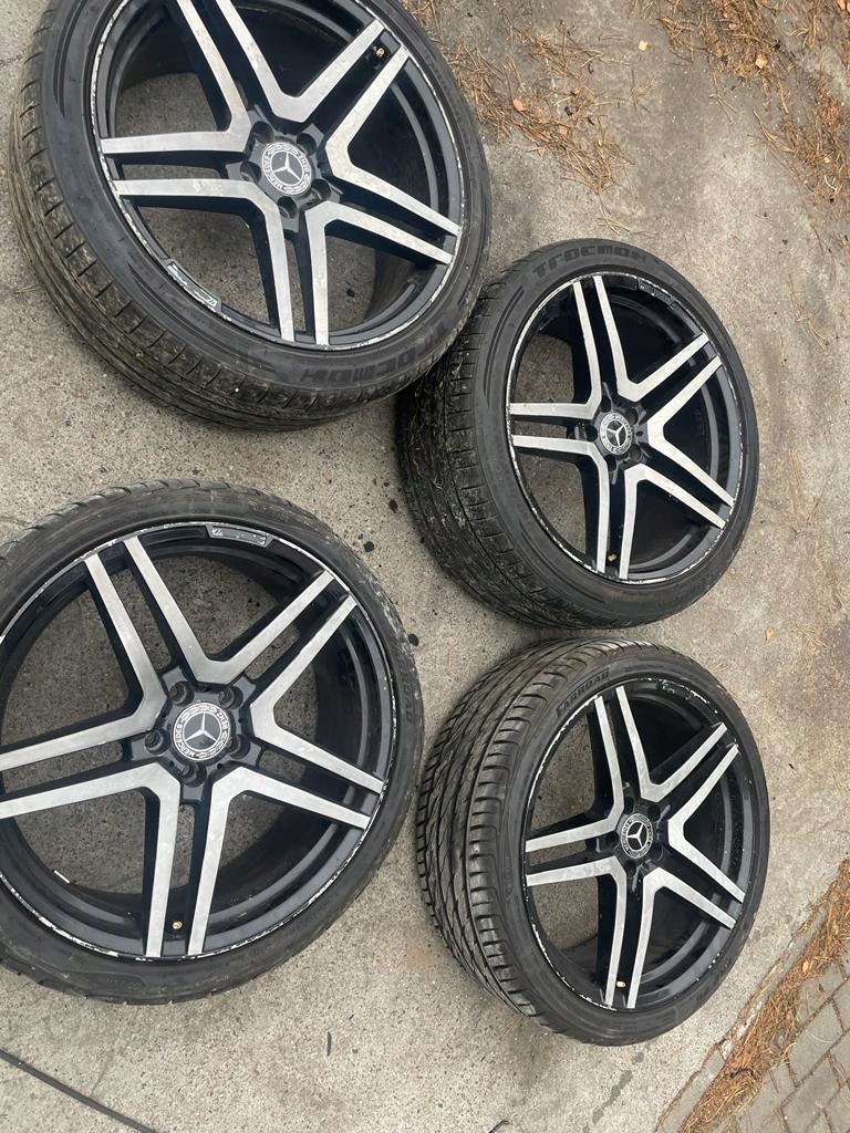 alu felgi 20 mercedes w221 w216 amg 5x112 8,5 9,5 - 12862473406 - oficjalne archiwum Allegro