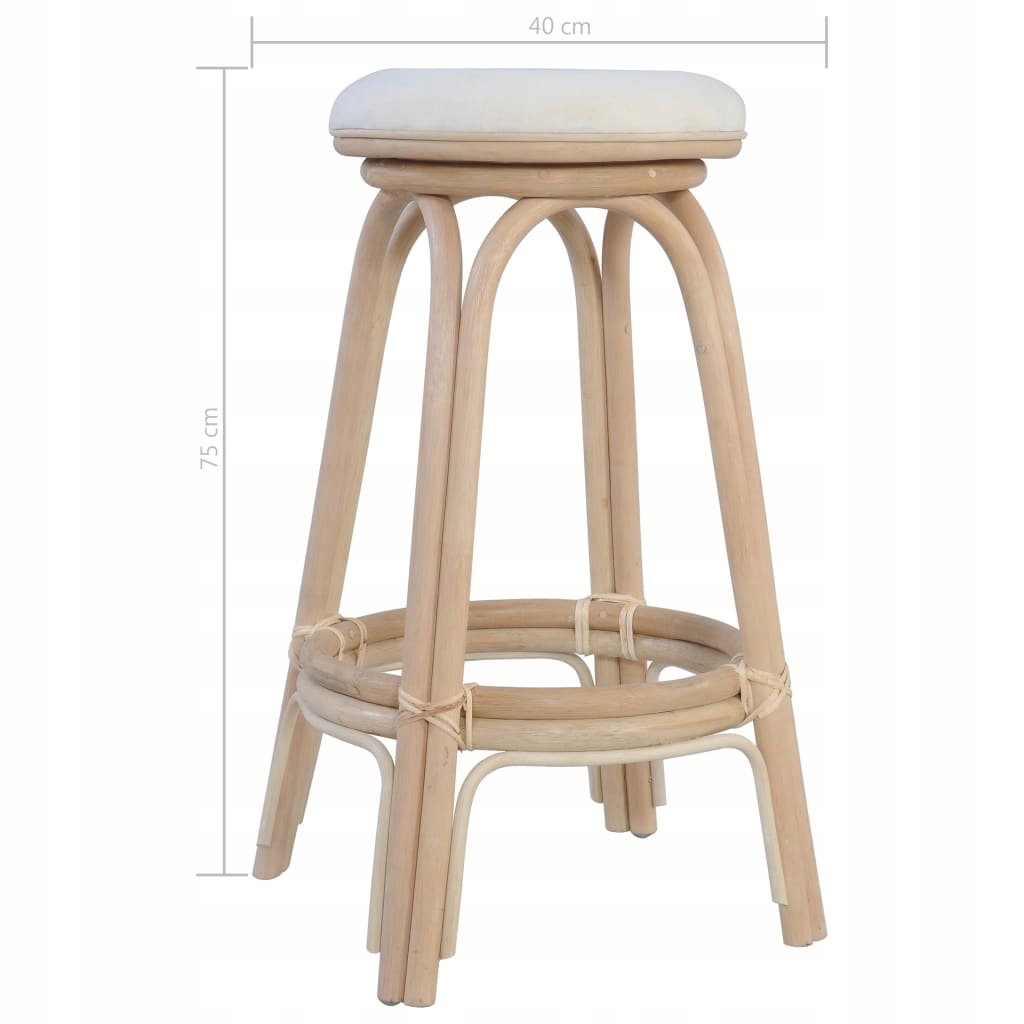 HOKER HOKERY KRZESŁO BAROWE RATTAN STOŁKI - 8903670489 - oficjalne ...