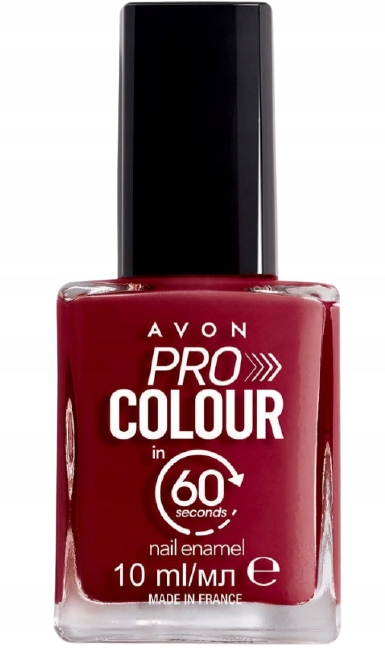 Avon lakier szybkoschnący 60s DASHING RED - 11433625758 - oficjalne ...