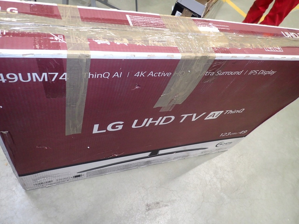 Telewizor LG 49UM7400 UHD Smart TV - Uszkodzony - 11289462529 ...