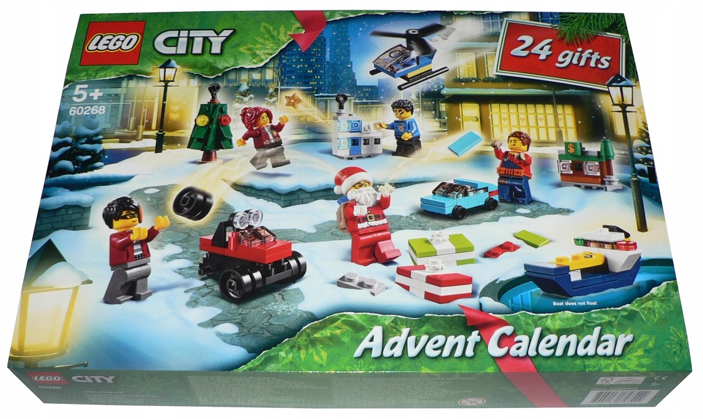 LEGO 60268 City - Kalendarz adwentowy --- NOWY ! - 9734072957 ...