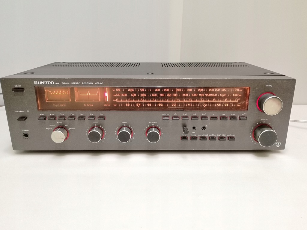 Amplituner Unitra ZRK AT9100 - 12490516688 - oficjalne archiwum Allegro