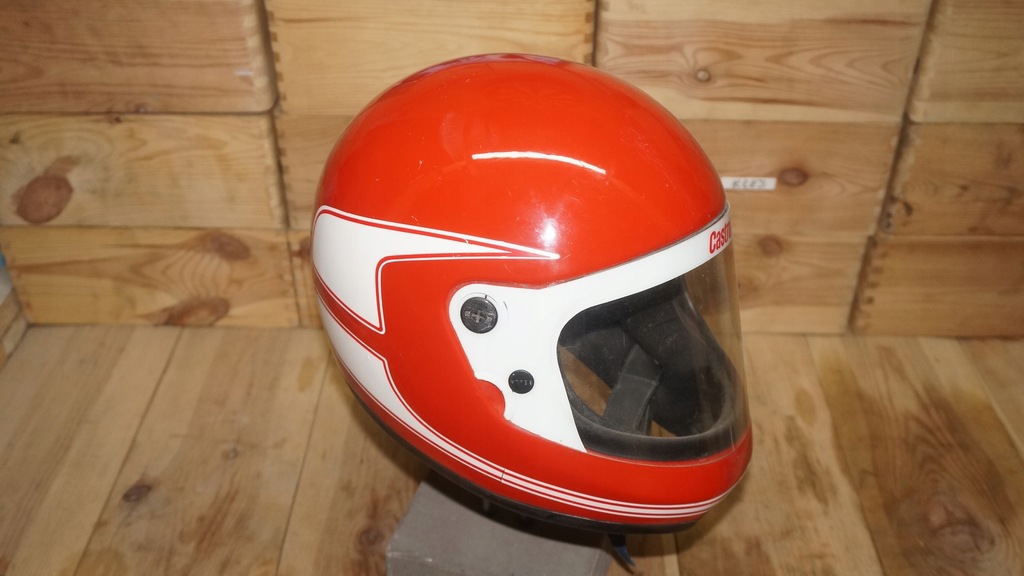 Kask BELLA super stan PRL MZ Simson Romet WSK Jawa - 11353686028 ...