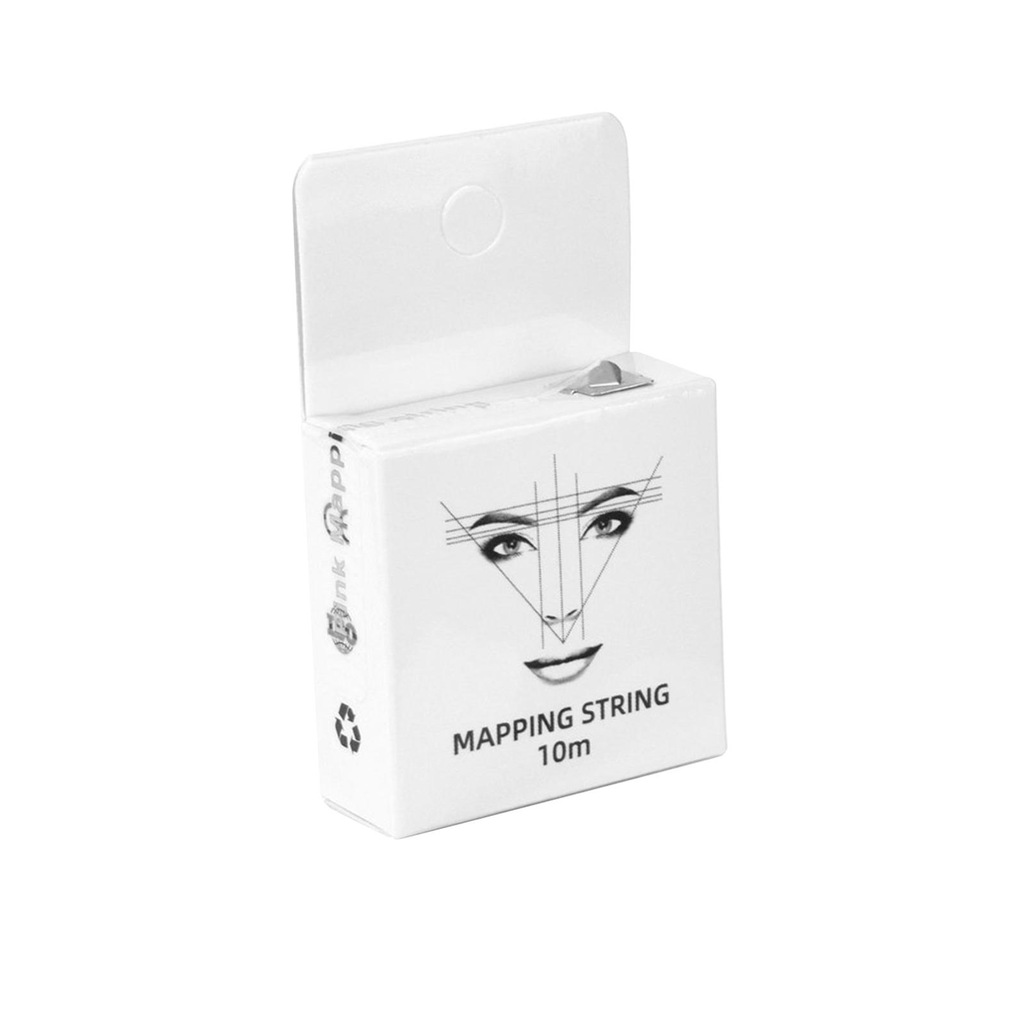 White Eyebrow Mapping String/ Positioning Mapping Line/ Eyebrow and ...