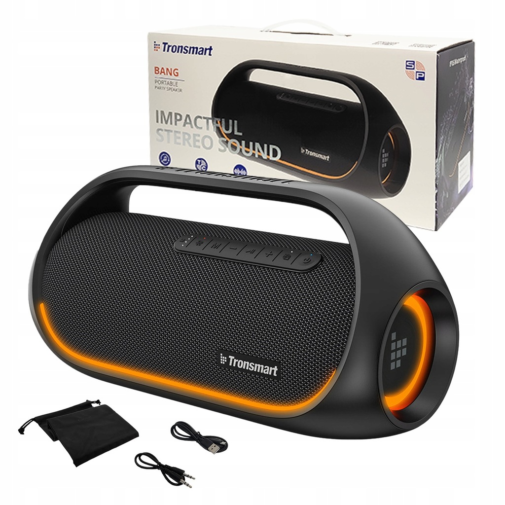 TRONSMART BEZPRZEWODOWY WODOODPORNY GŁOŚNIK 60W - 12310105834 ...