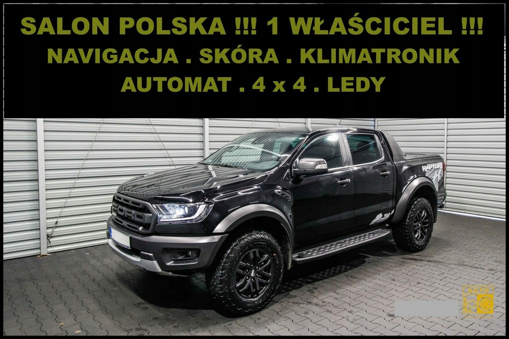 Ford Ranger Raptor AUTOMAT 4 x 4 + Salon POLSKA + - 14777379500 ...