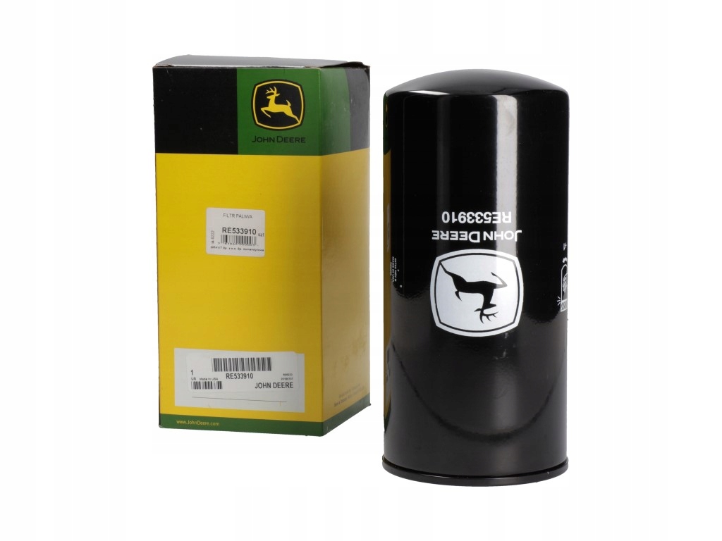 Oryginalny filtr paliwa John Deere RE533910 - 11438153723 - oficjalne ...