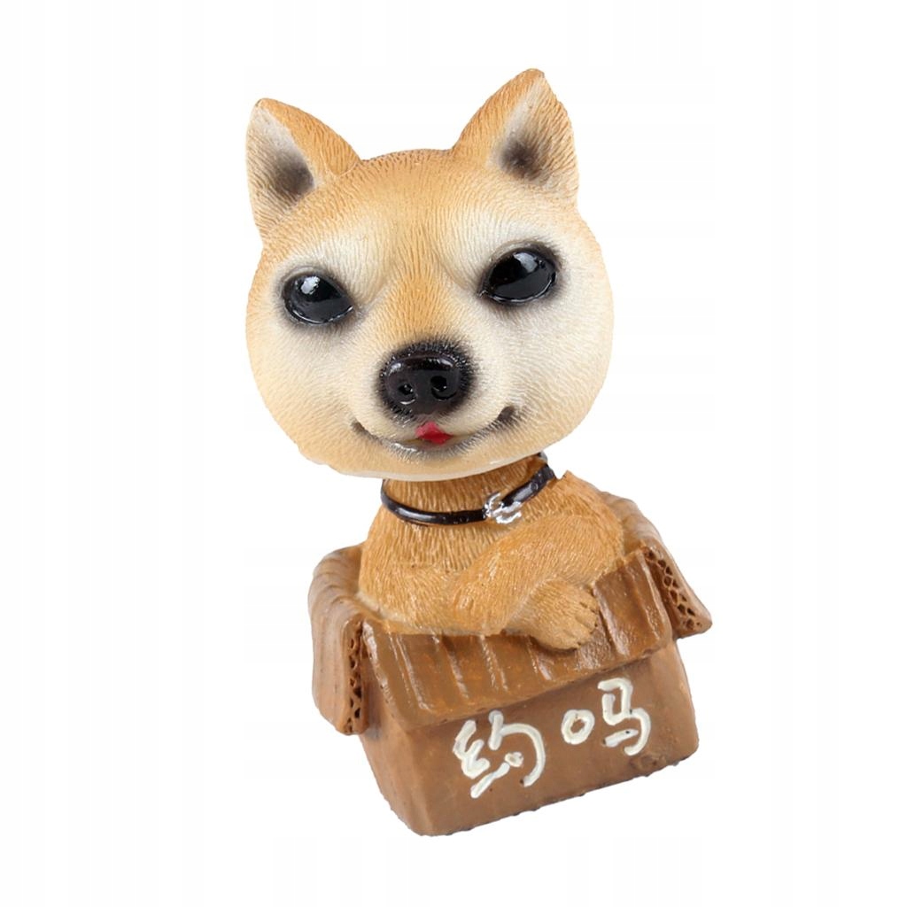 Cute Mini Dog Statue Figure Children Kids Toy Home Garden Desktop B ...