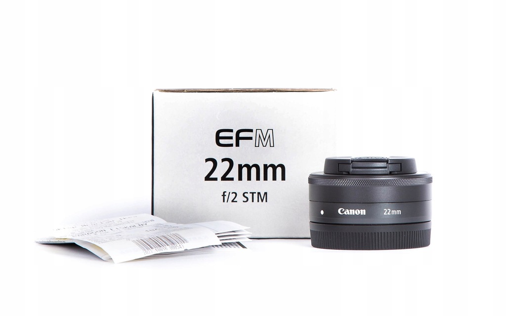 CANON EF-M 22mm f 2.0 STM - jak nowy! - 13048484503 - oficjalne archiwum Allegro