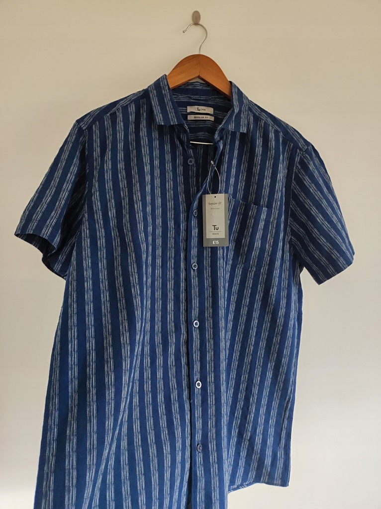 L TU MAN regular fit len koszula męska lniana - 13623208904 - oficjalne ...