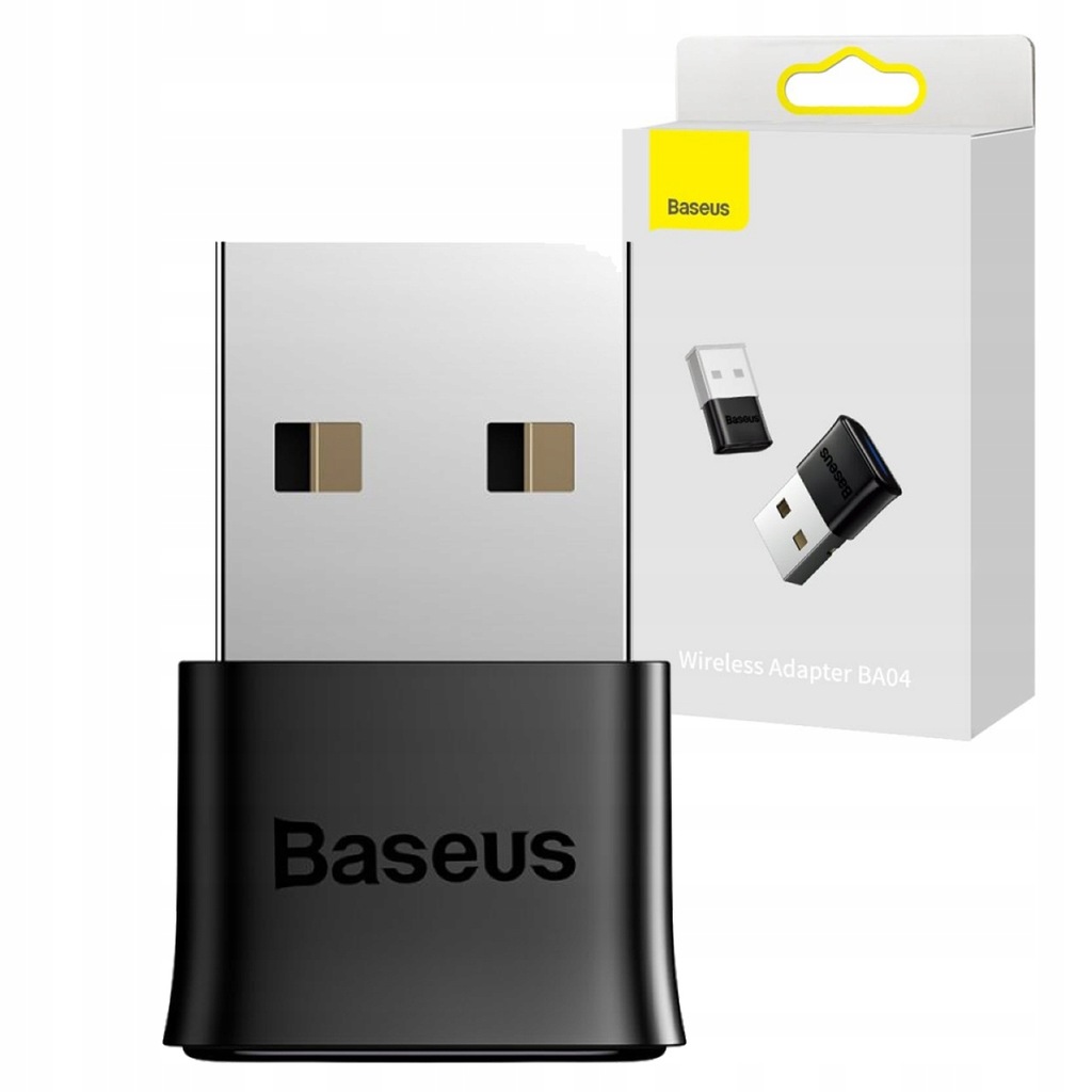 BASEUS ADAPTER USB DONGLE BLUETOOTH 5.0 SZYBKI - 11648442166 ...