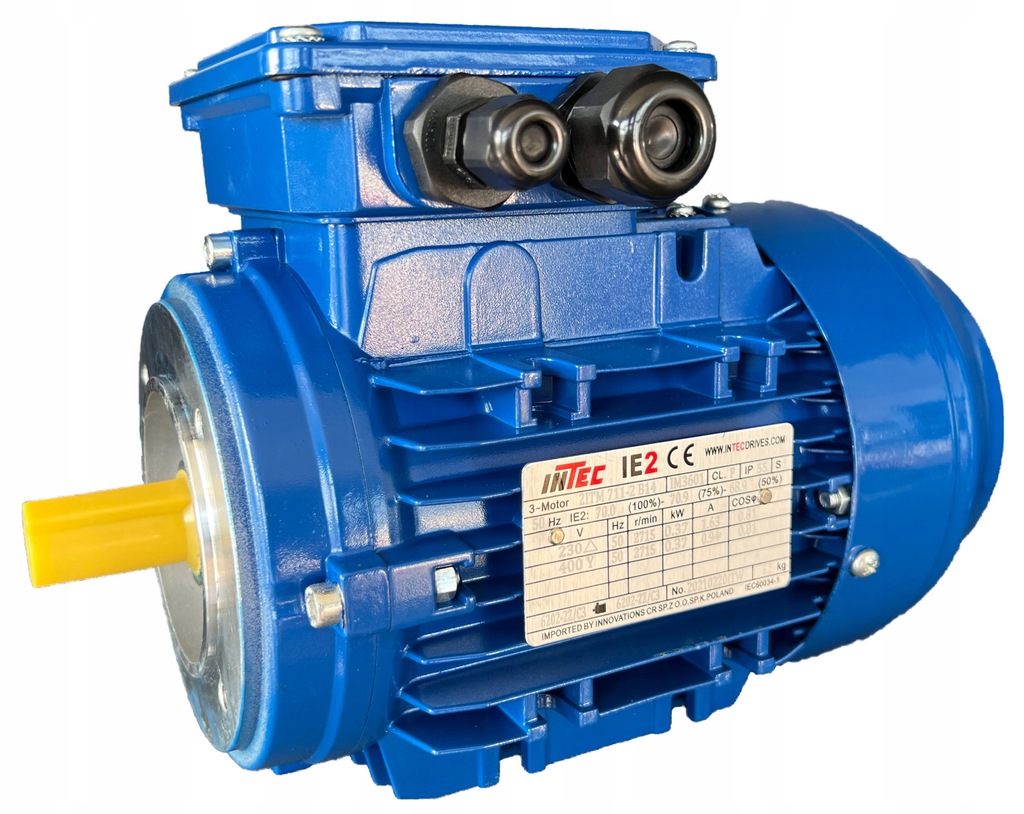 Silnik elektryczny 0,25kW 1400 obr/min. 63 B14 - 12547311265 - oficjalne archiwum Allegro