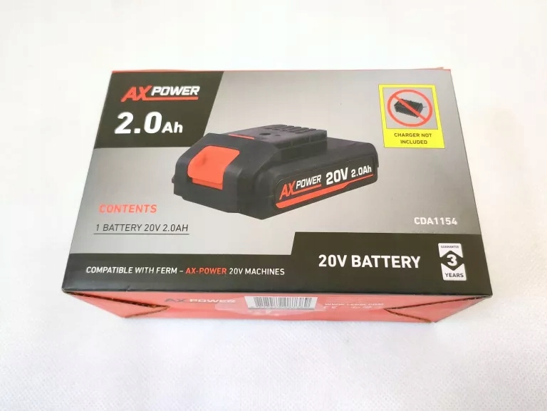 AKUMULATOR AX POWER 20V 2.0AH - 13313117858 - oficjalne archiwum Allegro