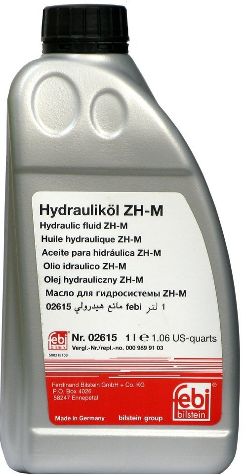 OLEJ PŁYN HYDRAULICZNY ZH-M ŻÓŁTY FEBI MB 343.0 - 6998031506 ...