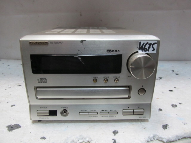 AMPLITUNER Z CD ONKYO CR-185X - NR K675 - 13489798812 - oficjalne ...