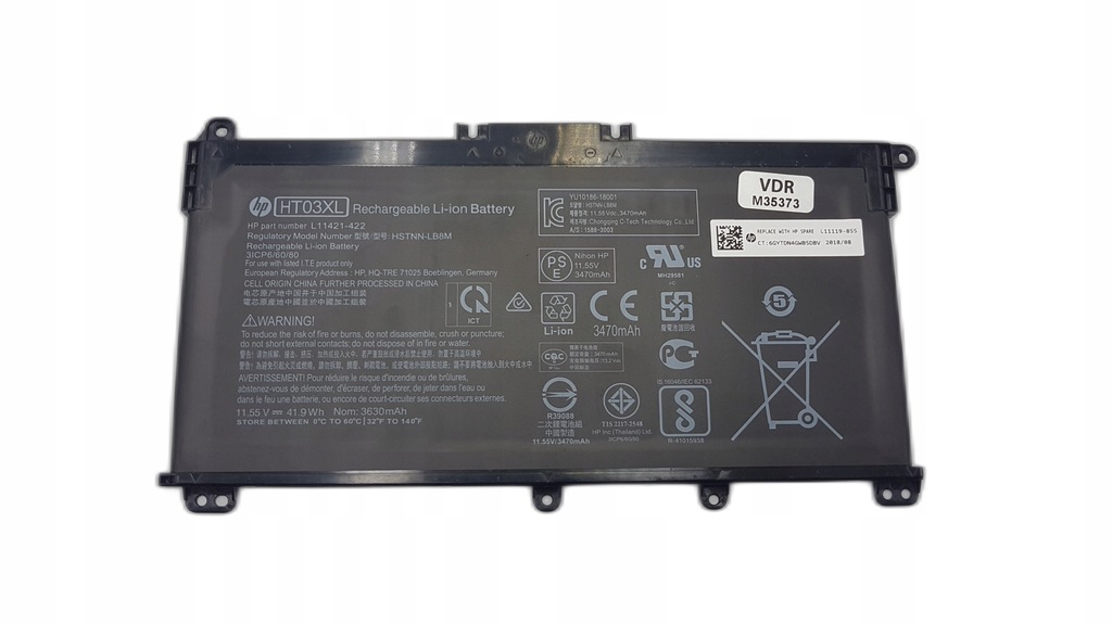 Bateria HP 14-ck HT03XL L11421-422 - 13629218184 - oficjalne archiwum ...
