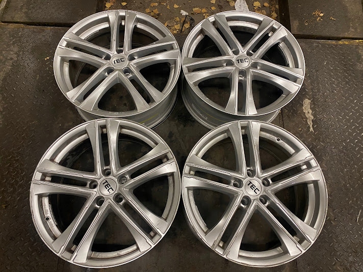 FELGI ALUMINIOWE 8X19 ET45 5X112 KBA 51721 , TEC AS4 801945W3-HS ...