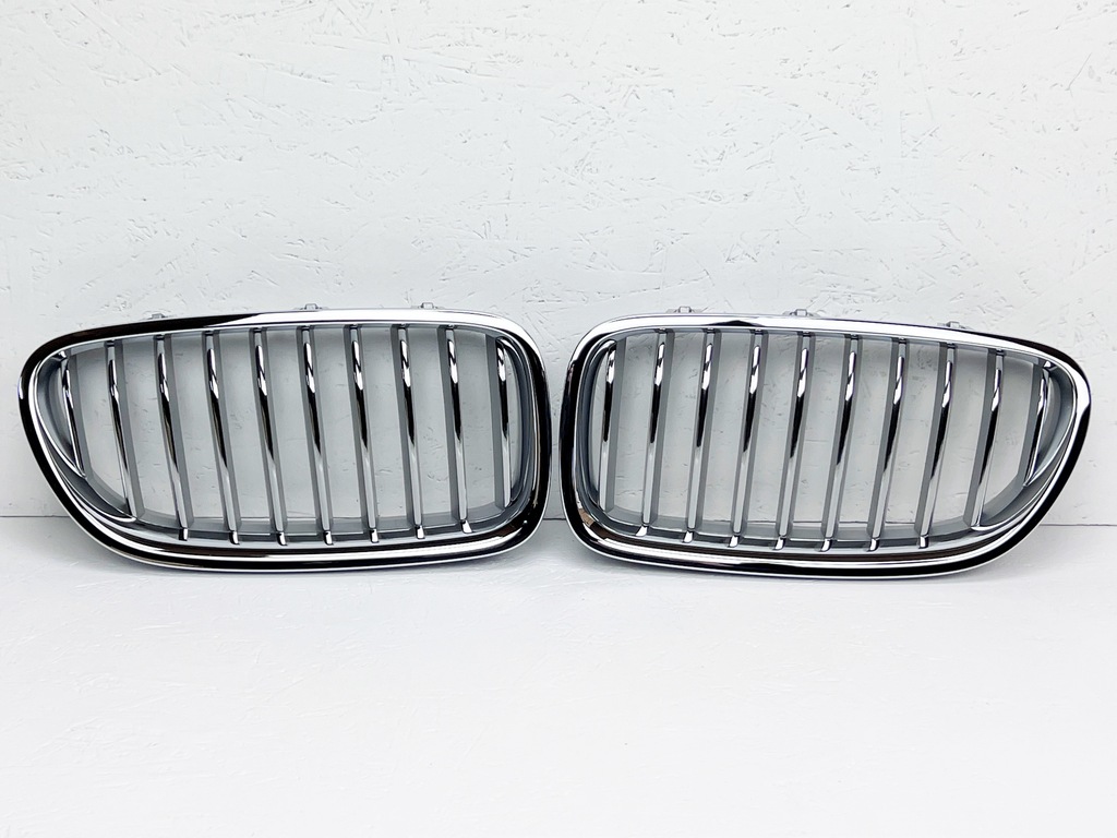 BMW 5 F10 F11 Grill Nerki Lewa Prawa komplet Nowe - 13322323078 ...