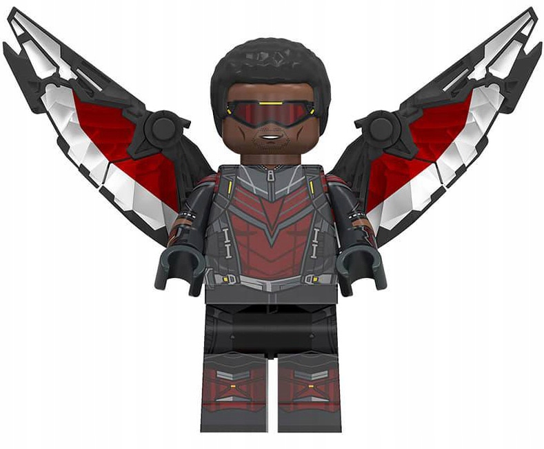 Minifigurka The Falcon Custom Lego Marvel - 12159259552 - oficjalne ...