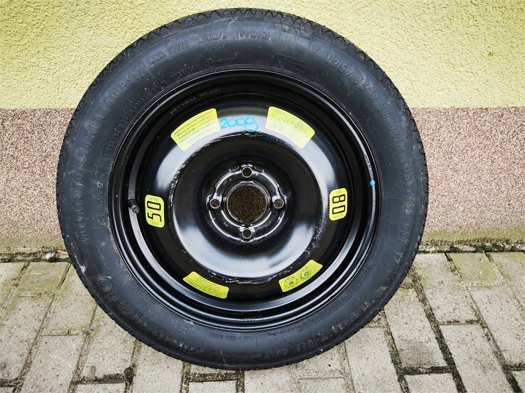 CITROEN PEUGEOT KOŁO DOJAZDOWE 16'' 4x108 ET10 - 17243189209 ...