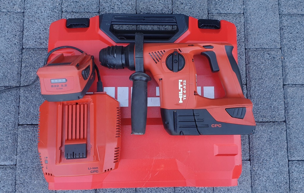 Młotowiertarka akumulatorowa Hilti TE 4-A22 2018 - 9494843849 - oficjalne archiwum Allegro