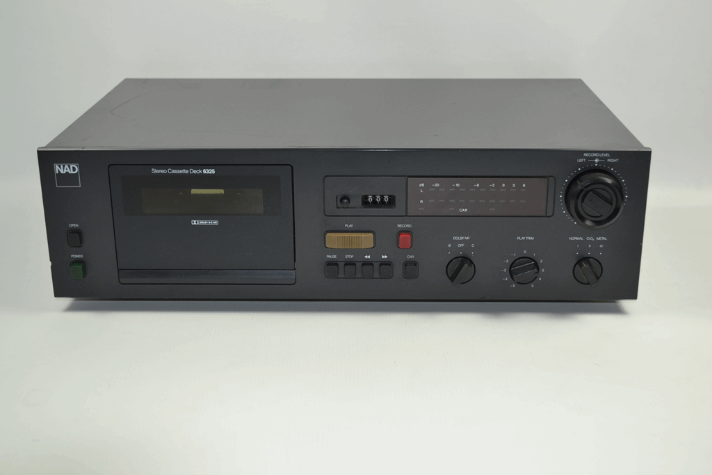 NAD STEREO CASSETTE DECK 6325 KASETA - 7138351261 - oficjalne archiwum ...