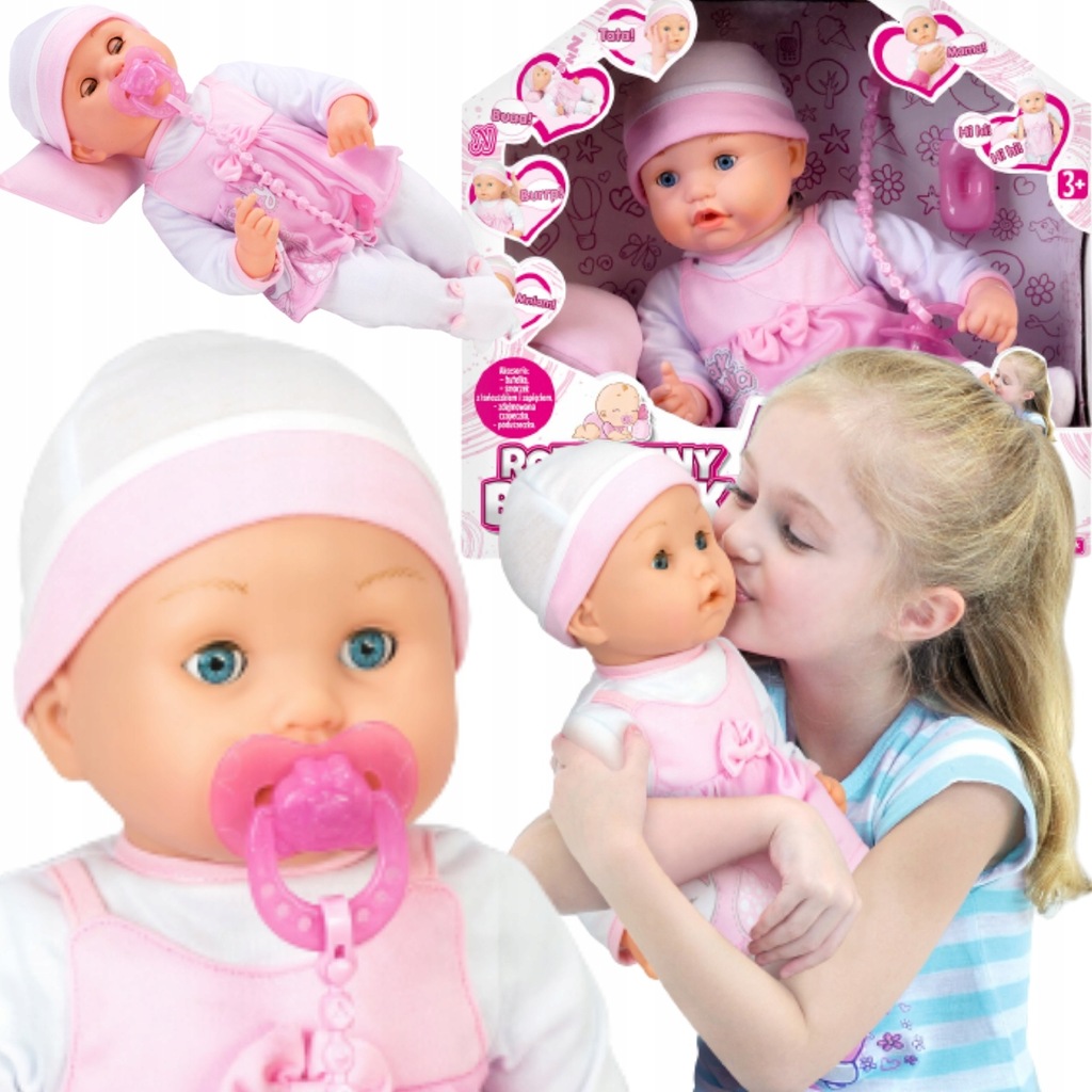 Lalka Niemowlak Bobas SMOCZEK rozkoszny bobasek - 12299111378 ...