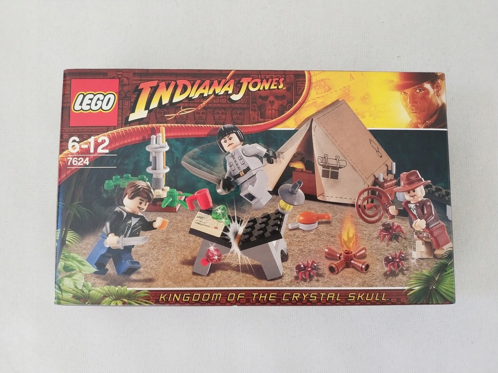 UNIKAT 7624 Lego Indiana Jones Jungle Duel MISB - 9187841163 ...