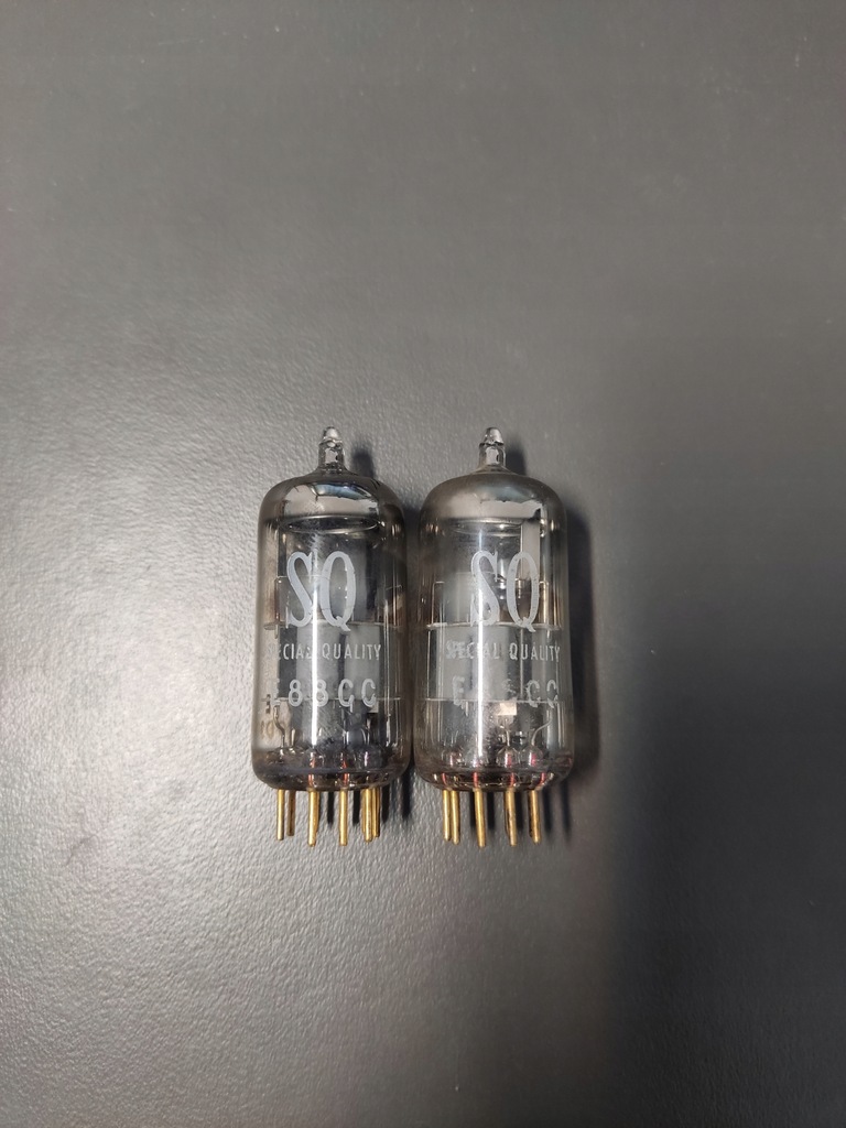 Ścisła para lamp elektronowych e88cc PHILIPS SQ - 13765412954 - oficjalne archiwum Allegro