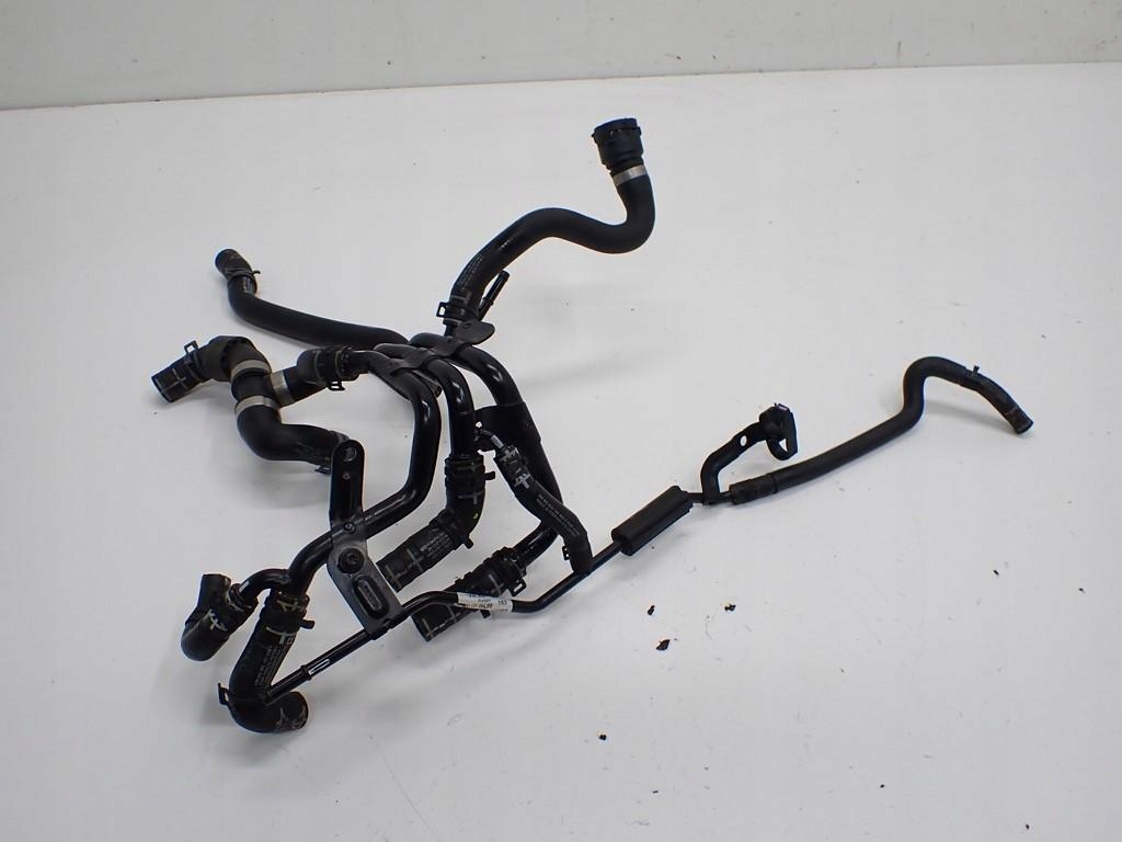 WĄŻ PRZEWÓD RURKA WODY KOMPLET VW TOURAN II III 5T 2.0 TDI DFG 21R ...
