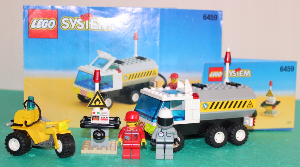 6459 LEGO ZESTAW SPACE PORT CYSTERNA INSTRUKCJA - 7985556645 ...