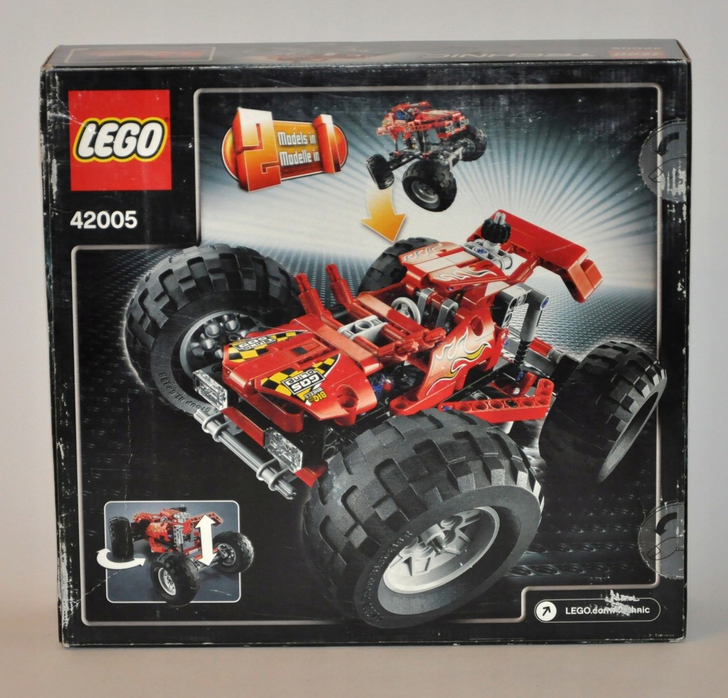 Lego Technic 42005 Monster Truck 2w1 - 11325113050 - oficjalne archiwum ...