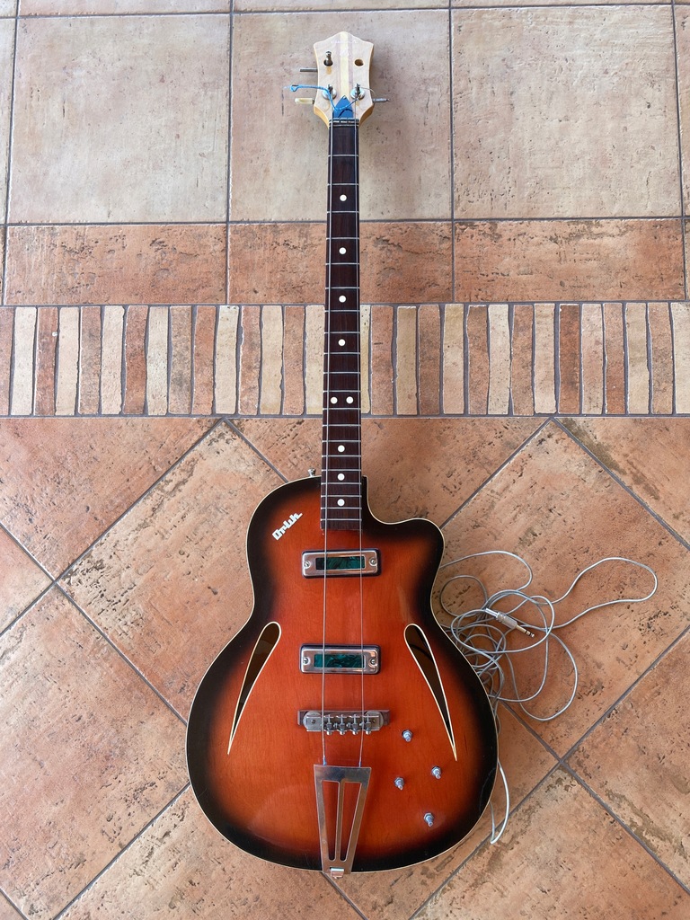 Gitara basowa Defil Orlik - 14137038727 - oficjalne archiwum Allegro