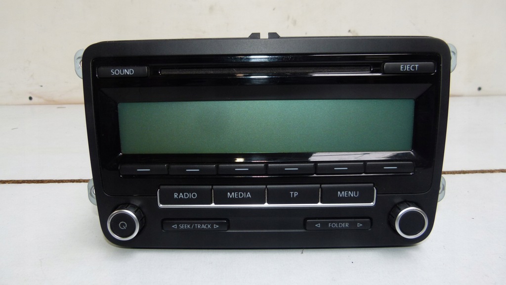 5M0035186AA RADIO CD PASSAT B6 TOURAN TIGUAN GOLF - 8742372358 - oficjalne archiwum Allegro