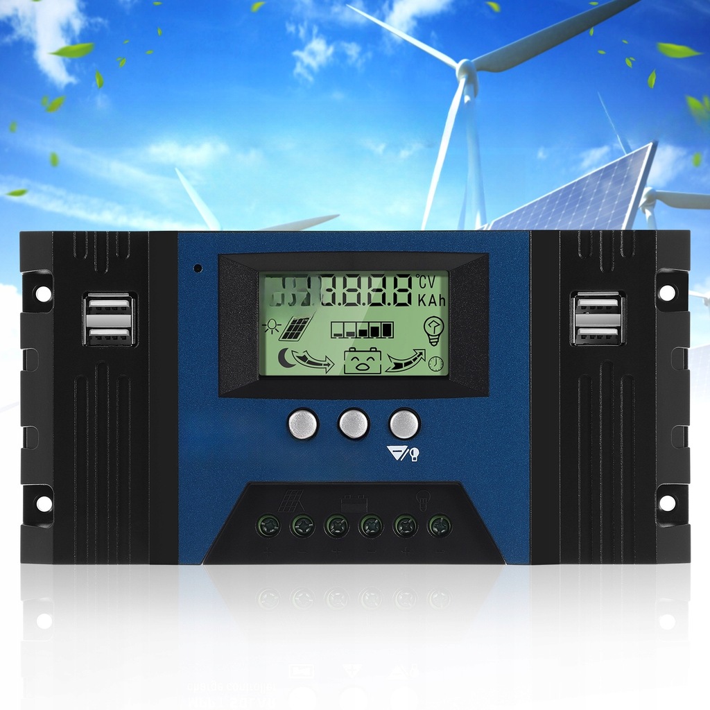 PV REGULATOR AUTO SOLAR PANEL CONTROLLER SOLAR - 16048677808 ...