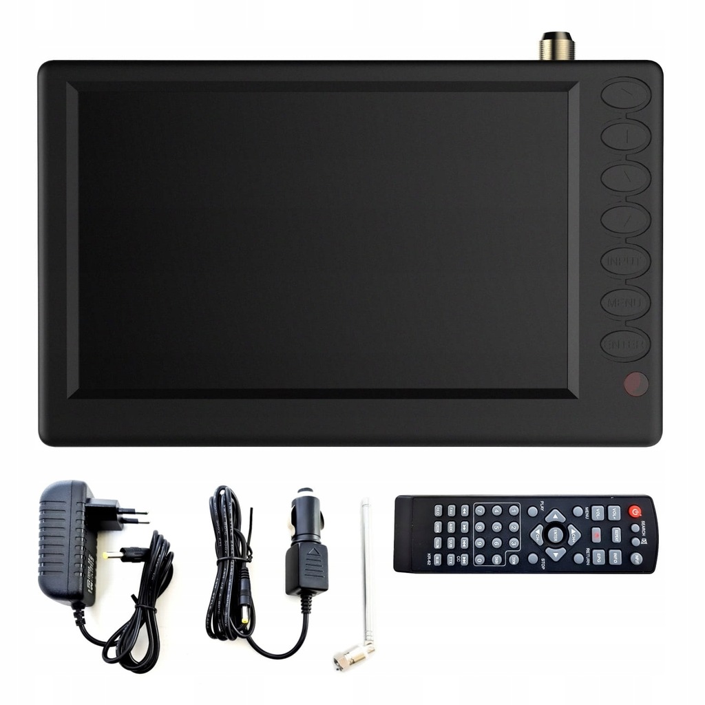 Telewizor 5'' USB SD PVR DVB-T2 Radio FM 12V 230V - 11643925898 ...