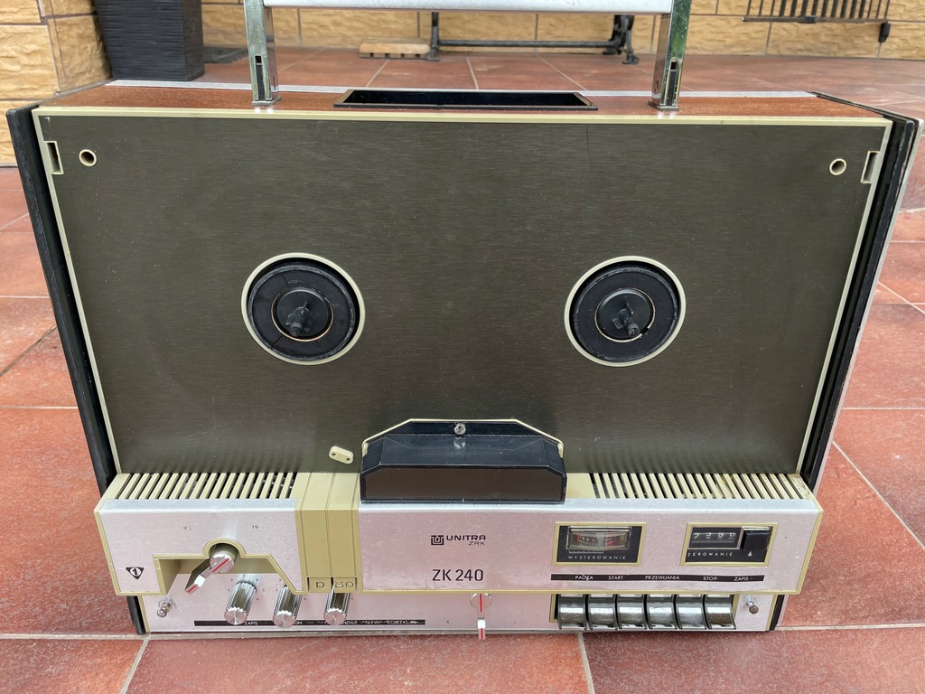 Magnetofon szpulowy UNITRA ZRK ZK 240 - 15839197070 - oficjalne ...