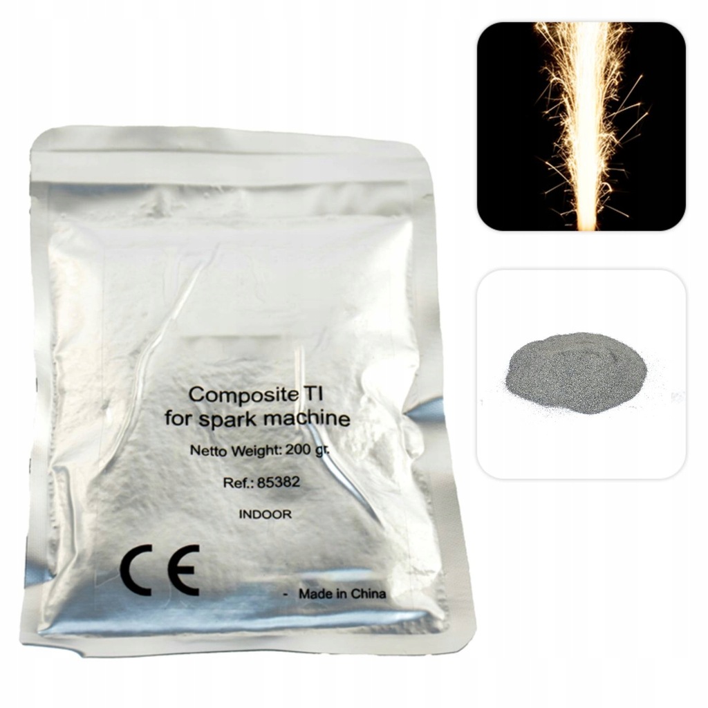 Granulat tytanowy do wytwornic iskier wys/ 4m 200g - 13912953742 ...