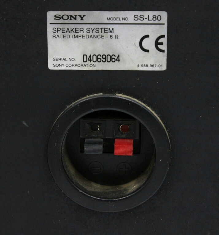 KOLUMNY SONY SS-L80 - 11732230489 - oficjalne archiwum Allegro
