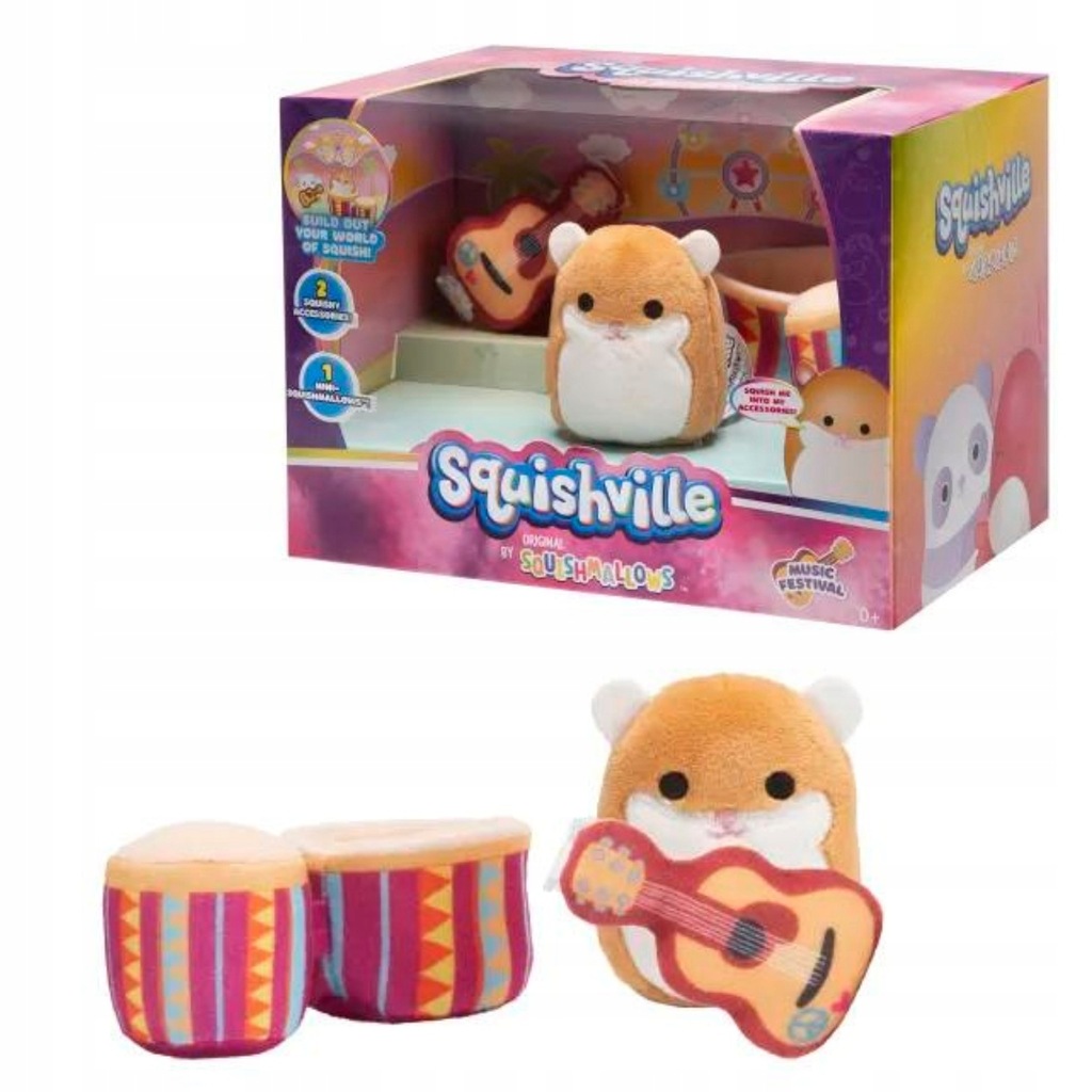 SQUISHVILLE Mini Squishmallow Music Festival - 12300990573 - oficjalne ...