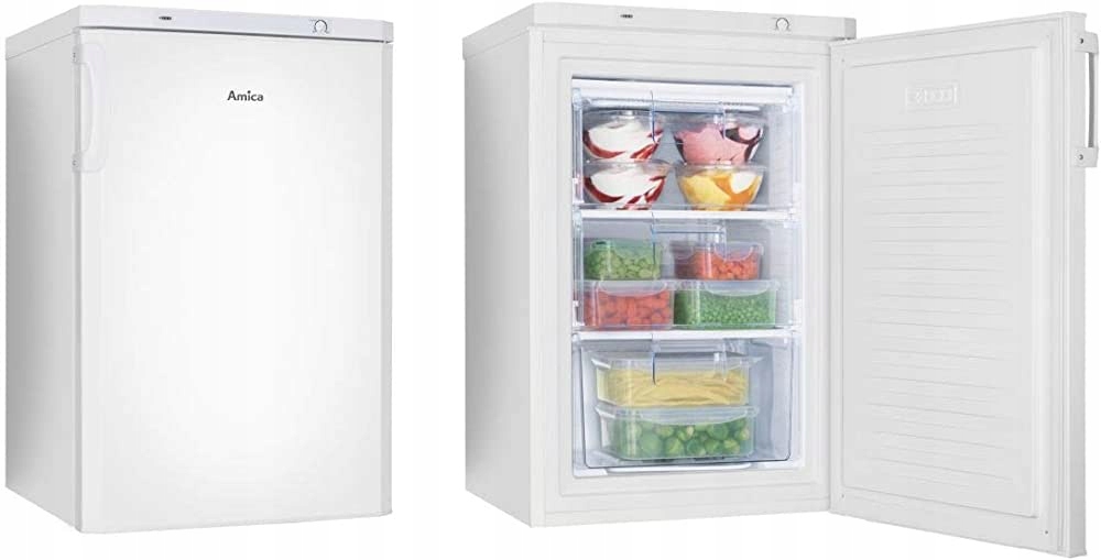 ZAMRAŻARKA AMICA GS 321100 W 3 szuflady 85x55cm - 14333449087 ...
